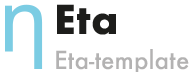 Eta – Eta-template